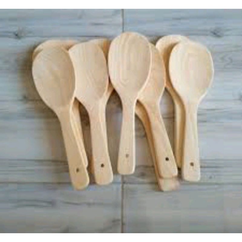 Jual Centong Kayu / Centong Nasi | Shopee Indonesia