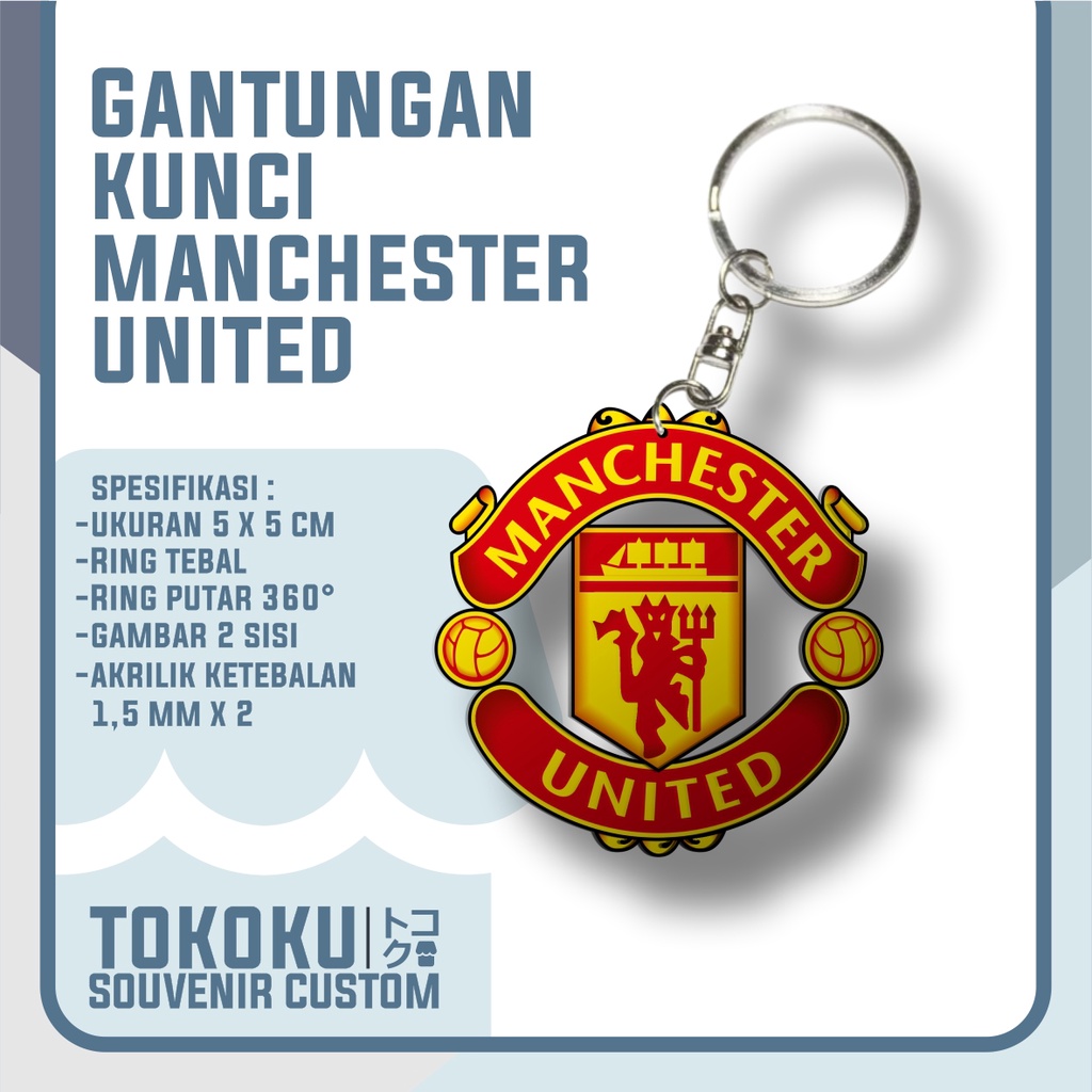 Jual (PROMO) GANTUNGAN KUNCI LOGO TIM EPL | GANCI SEMUA TIM BOLA ...