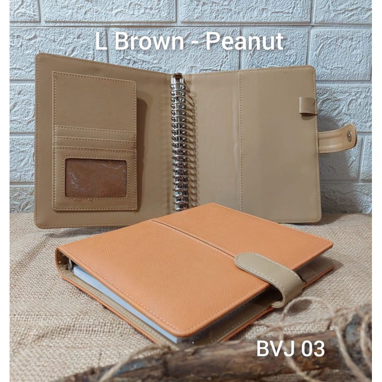 Jual Binder Polos Premium A5 B5 Binder Exlusive Binder Ring 20 dan Ring ...