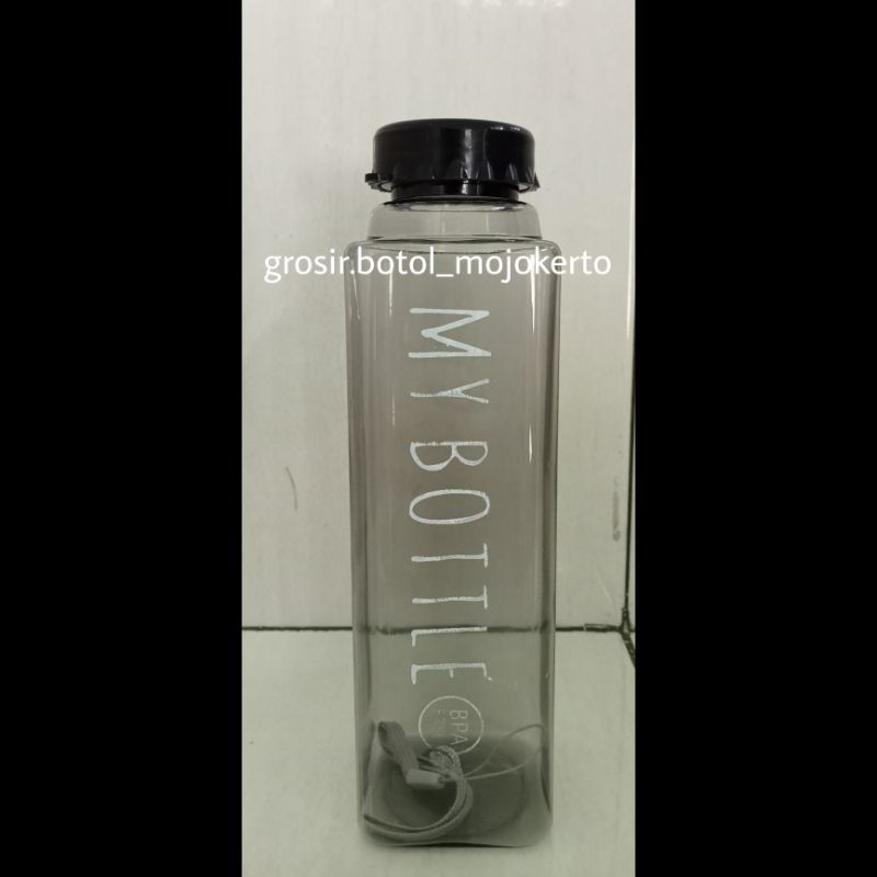 Jual BOTOL MINUM / MY BOTTLE KOTAK PERSEGI TUTUP BULAT - NEW 500ml ...