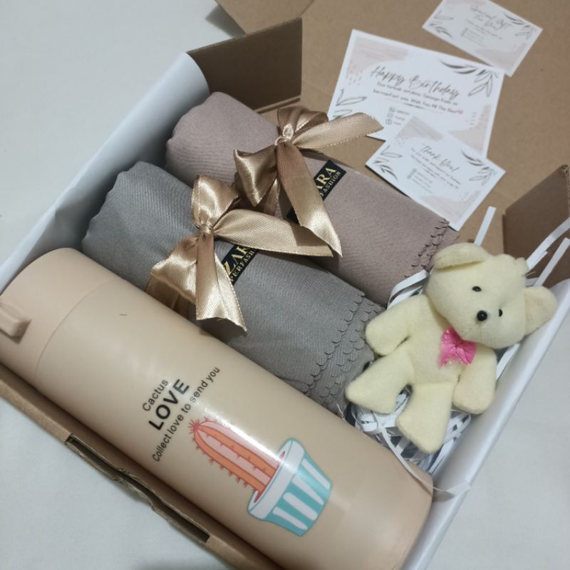 Jual Gift Kado Box Hampers Cewek Kado Ulang Tahun Gift Box Cewek Hijab ...