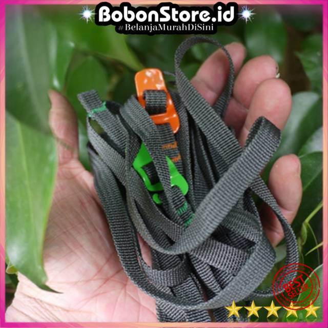 Jual Strap Tali Pengikat Multifungsi Kepala Besi - EDC Webbing Rope ...