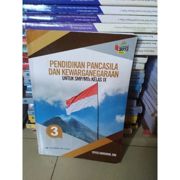 Jual PENDIDIKAN PANCASILA DAN KEWARGANEGARAAN UNTUK SMP KELAS 9 K.2013 ERLANGGA | Shopee Indonesia