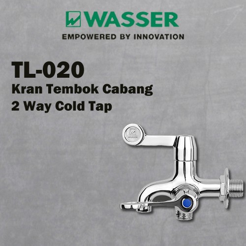Jual Wasser TL-020 Kran Tembok Cabang | Shopee Indonesia