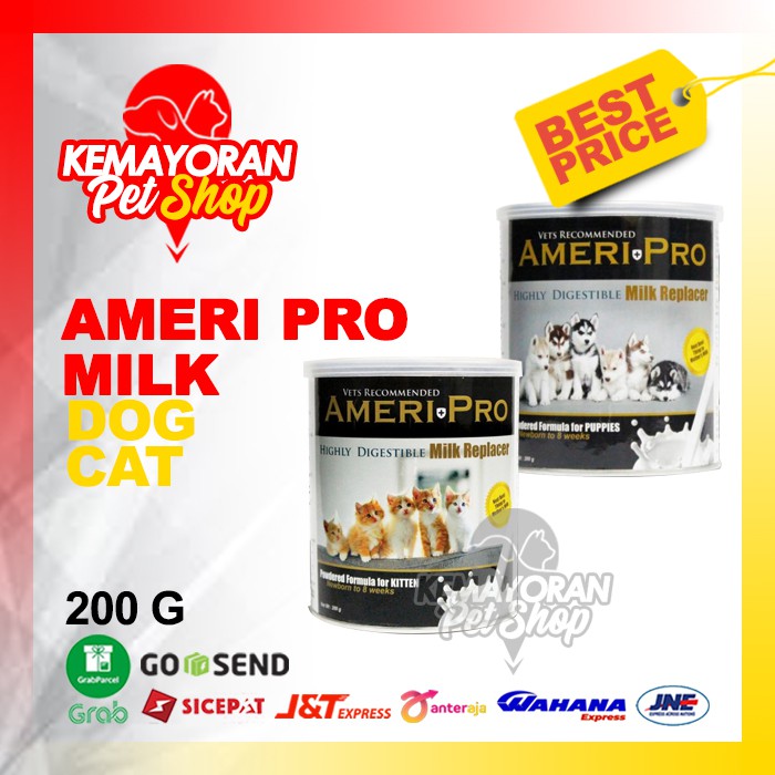 Jual Susu Kucing Susu Anjing AMERIPRO 200G AMERI PRO 200G | Shopee Indonesia