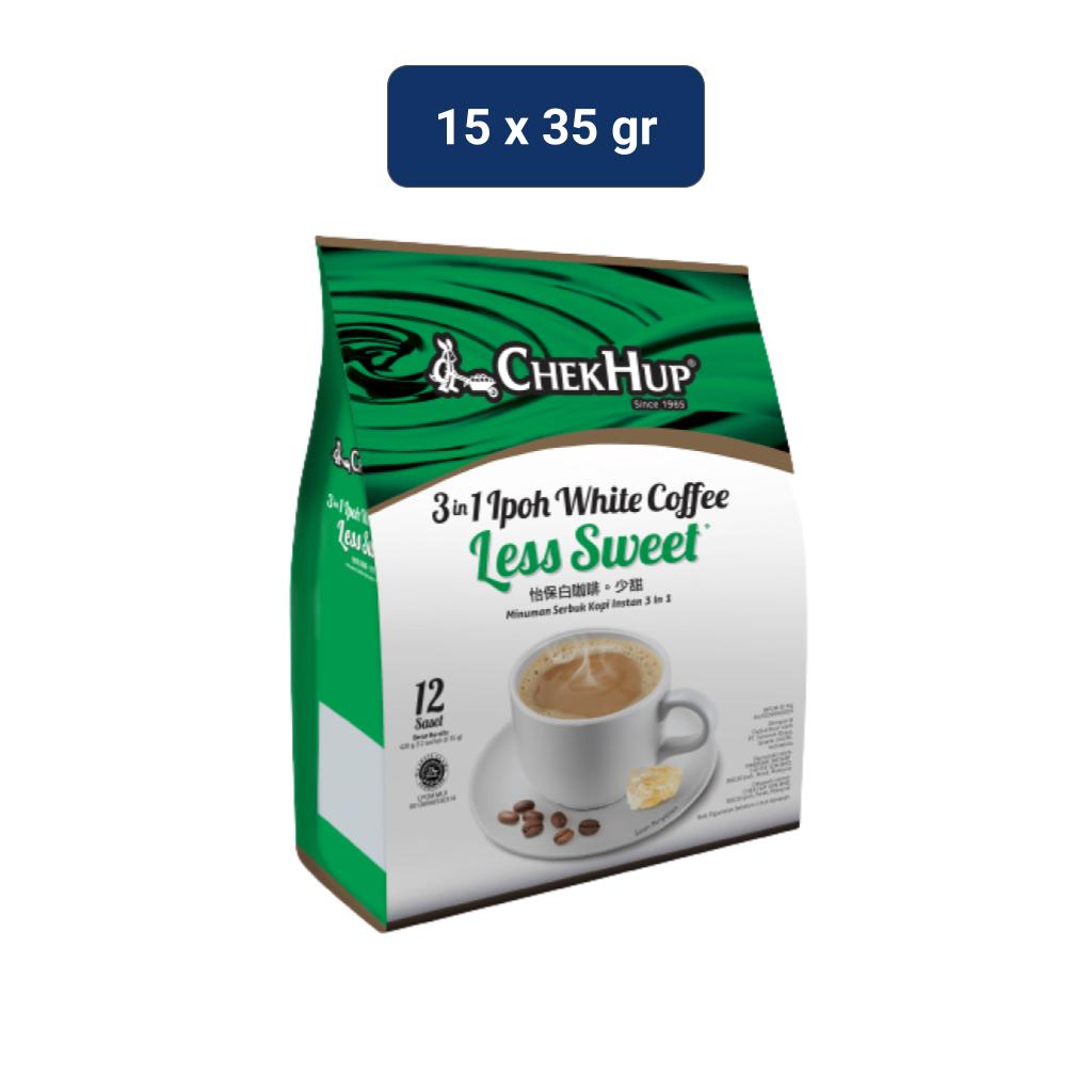 Jual Chek Hup 3 in 1 Ipoh White Coffee Less Sweet 35gr x 15 | Shopee ...