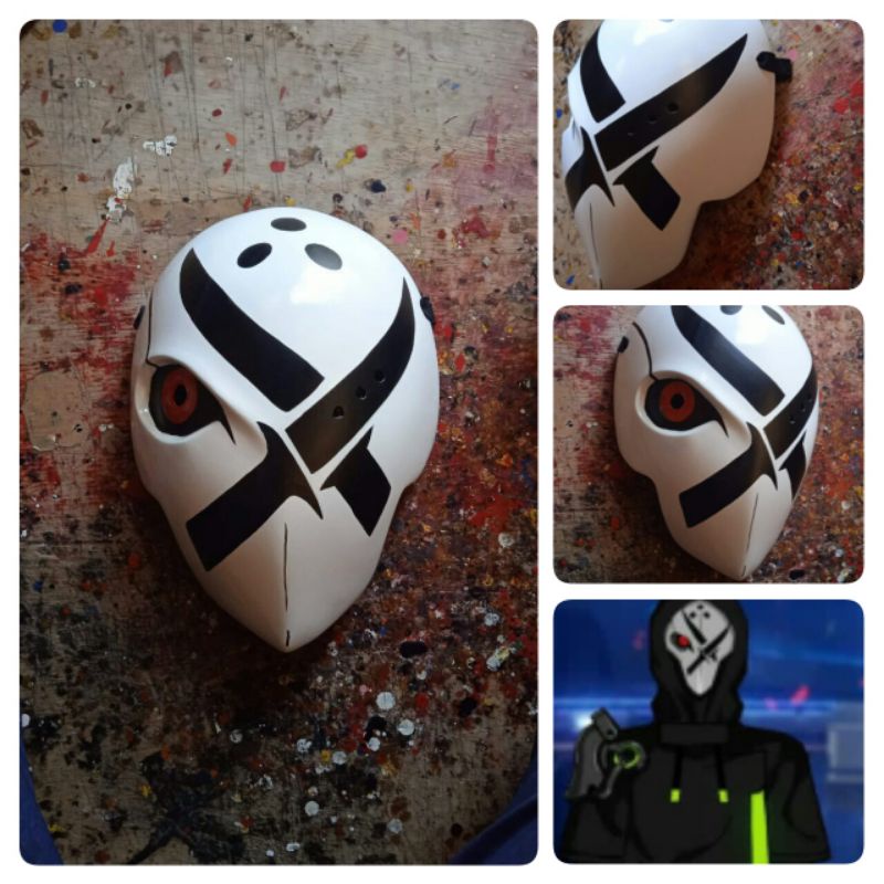 Jual Topeng Mask Grey Serpent hi3 Honkai Impact Cosplay | Shopee Indonesia