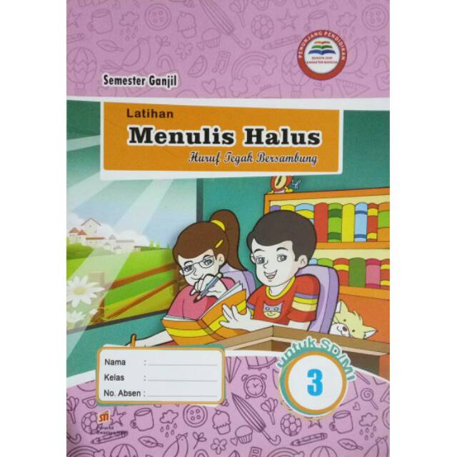 Jual Menulis Halus huruf tegak bersambung SD kls 3 SW | Shopee Indonesia