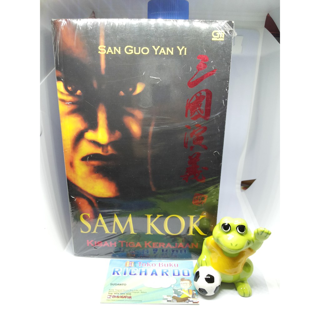 Jual Buku Sam Kok Kisah Tiga Kerajaan San Guo Yan Yi --- Yongkie ...