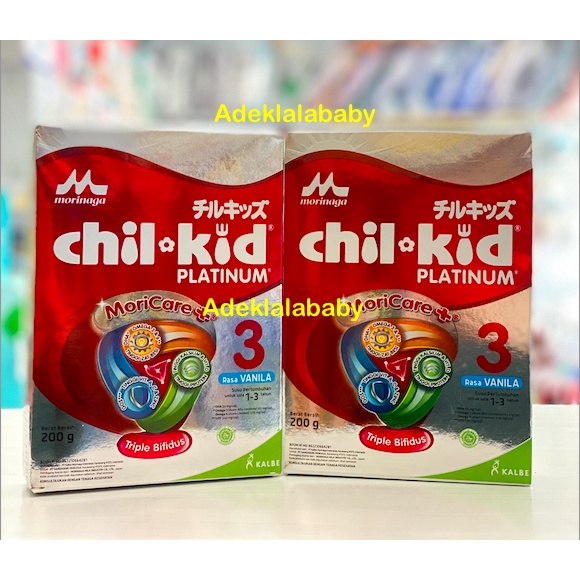 Jual Morinaga CHIL KID PLATINUM (1-3 tahun) 200gram | Shopee Indonesia