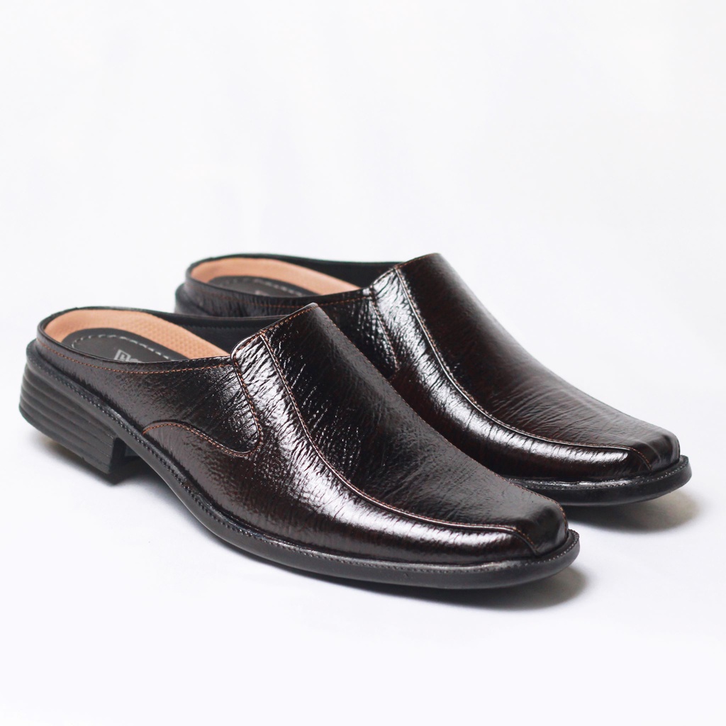 Jual Sepatu Bustong Slop Pria Bahan Kulit Sapi Asli Berkualitas ...
