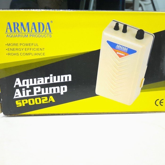 Jual Pompa Aerator 1 Lubang ARMADA SP002A - Pompa Udara/Oksigen Kolam ...