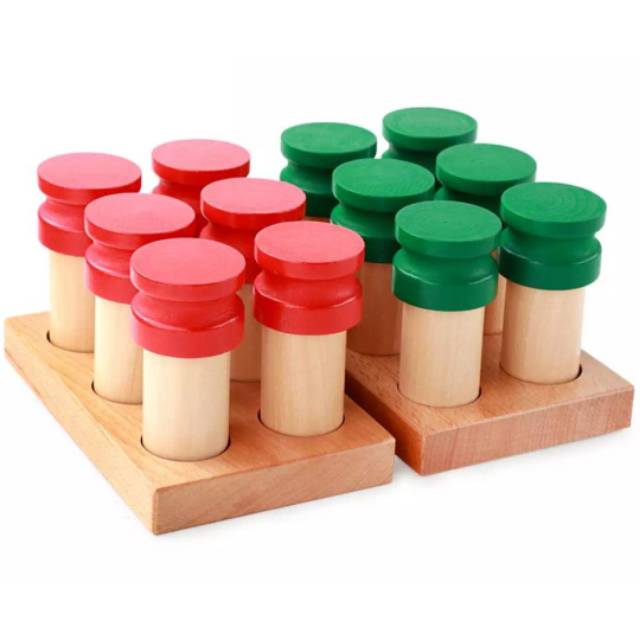 Jual Montessori Smelling Bottle / Smelling Cylinders | Shopee Indonesia