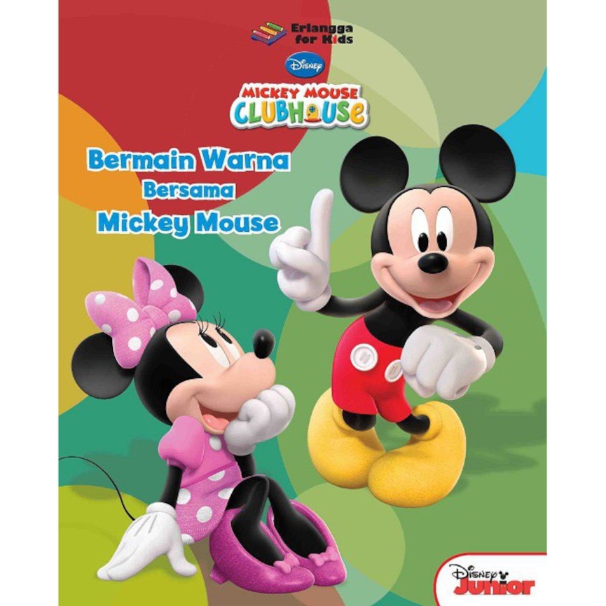Jual Buku Anak DISNEY CLUBHOUSE : Bermain Warna Bersama Mickey Mouse ...