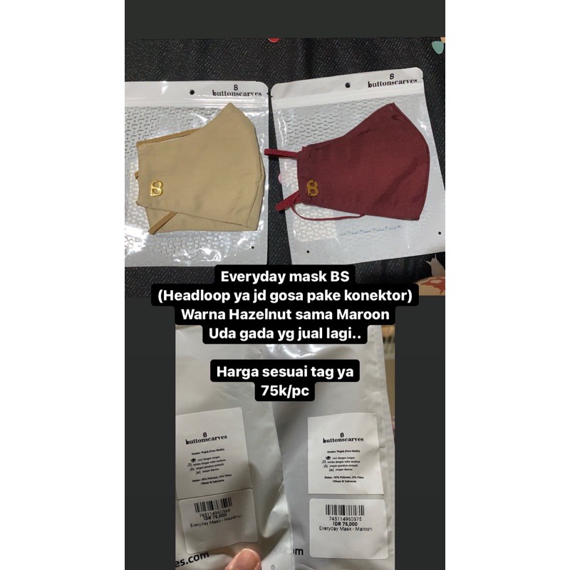 Jual everyday mask | Shopee Indonesia