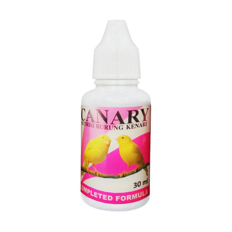 Jual Canary 30ml Vitamin Burung Kenari Nutrisi Suplemen Gizi Lengkap ...