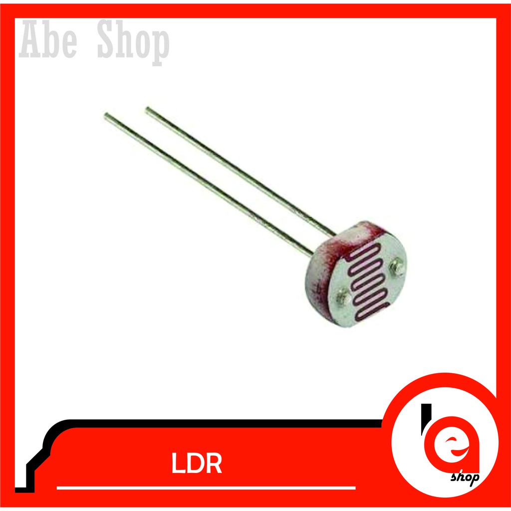 Jual LDR Kecil Light Dependent Resistor Sensor Cahaya Ukuran Kecil ...