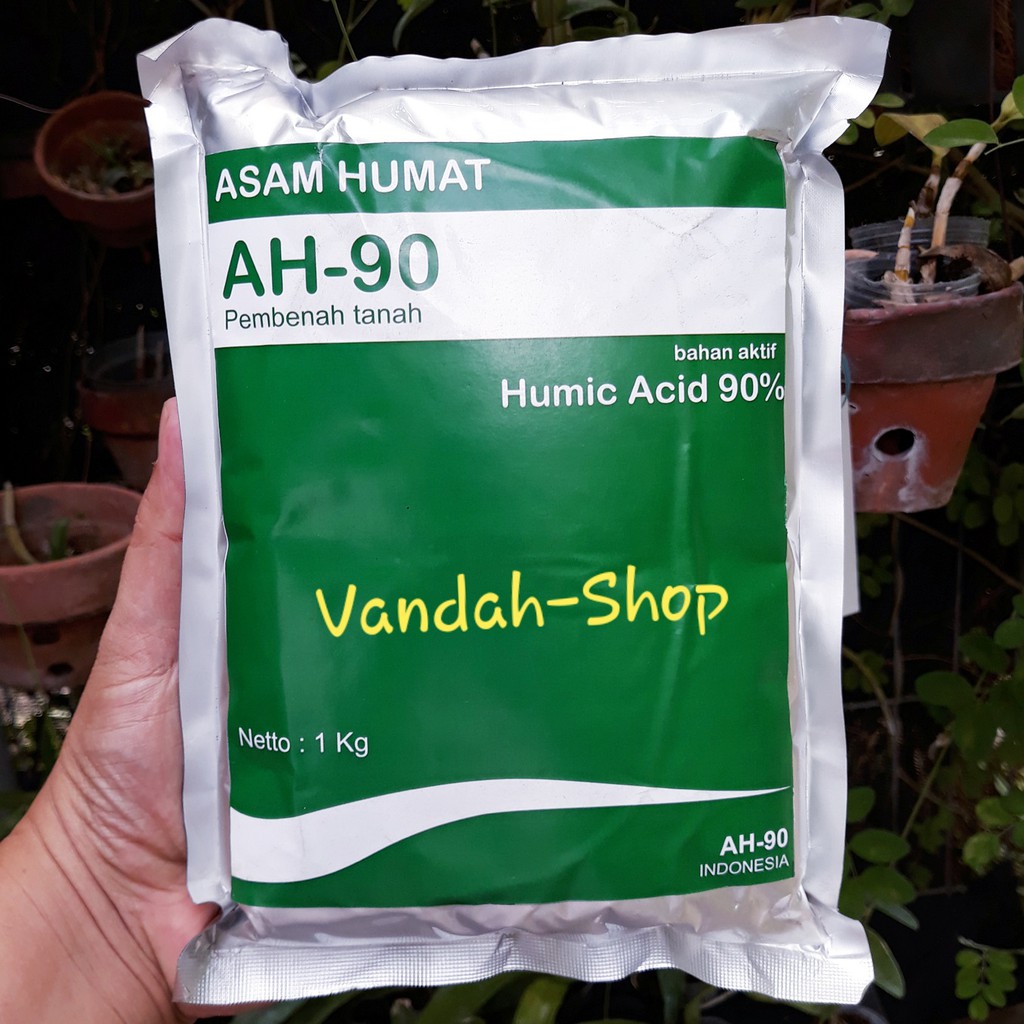 Jual Asam Humat AH-90 Humic Acid 90% kemasan 1Kg | Shopee Indonesia