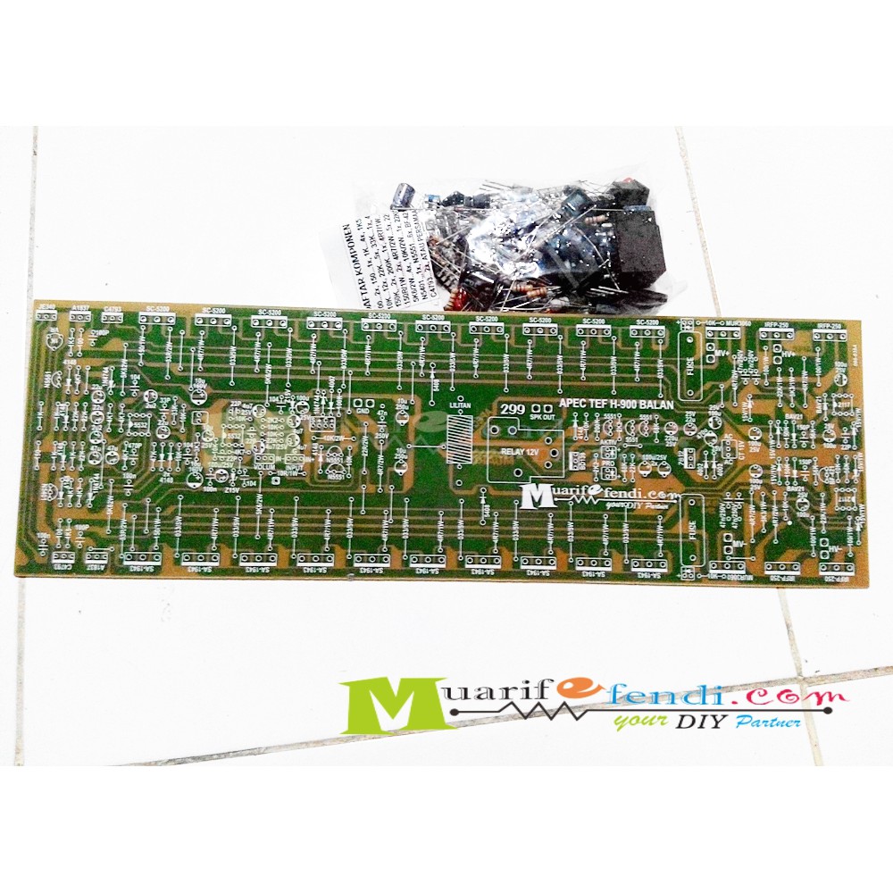 Jual PAKET DIY PAKET DIY Power Amplifier Class H Apex H900 TEF H900 H900TEF Input Balance 299 ...