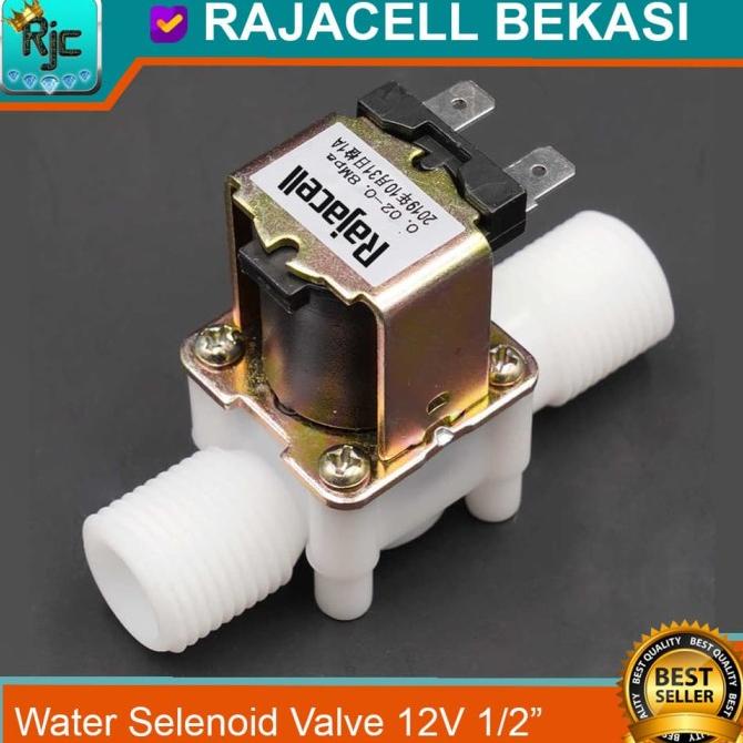 Jual Electric Water Selenoid Valve 12V DC NC 1/2" Air Water Control Switch | Shopee Indonesia