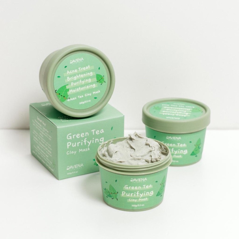 Jual CLAY MASK DAVIENA | MASKER DAVIENA | DAVIENA SKINCARE JAKARTA ...