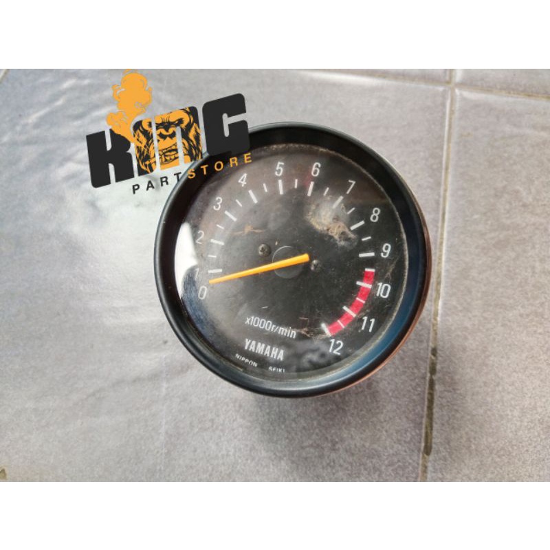 Jual TACHOMETER YAMAHA RX125 ORIGINAL - RPM ODOMETER KILOMETER RX100 RX ...