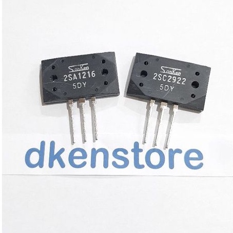 Jual Transistor Final Sanken 5DY A1216 C2922 orginal Asli 1set | Shopee Indonesia