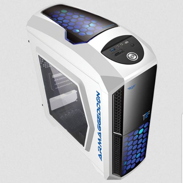 Jual Casing PC Computer Gaming ARMAGEDDON MICROTRON T2Z White | Shopee ...