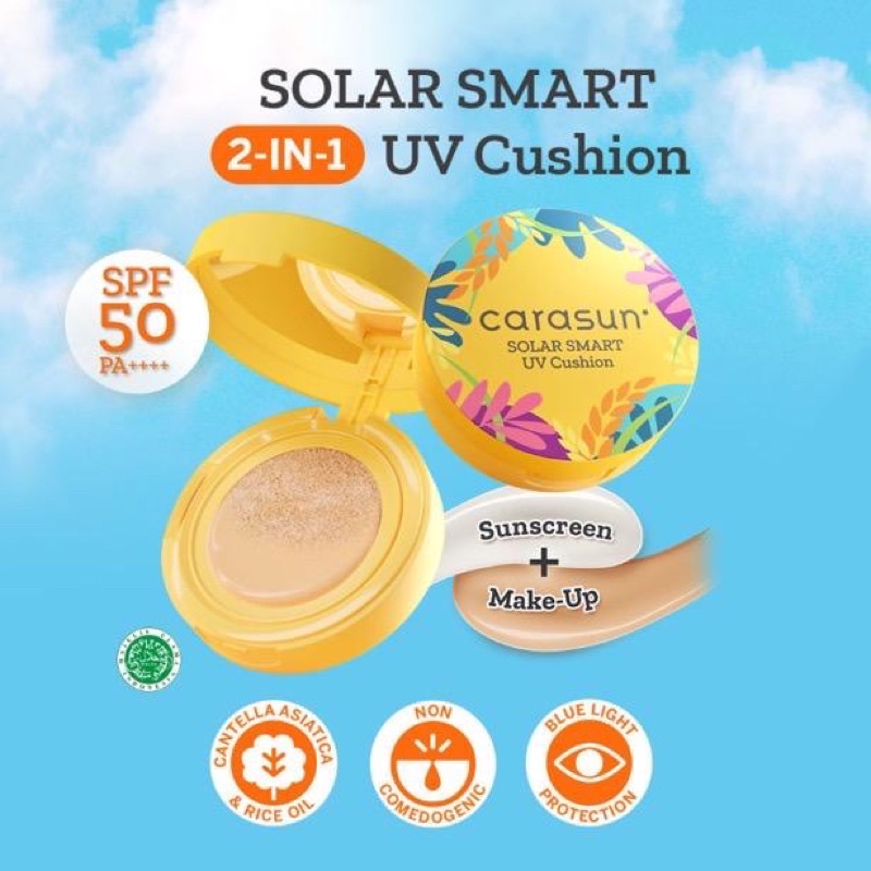 Jual Carasun Cushion Solar Smart UV | Shopee Indonesia