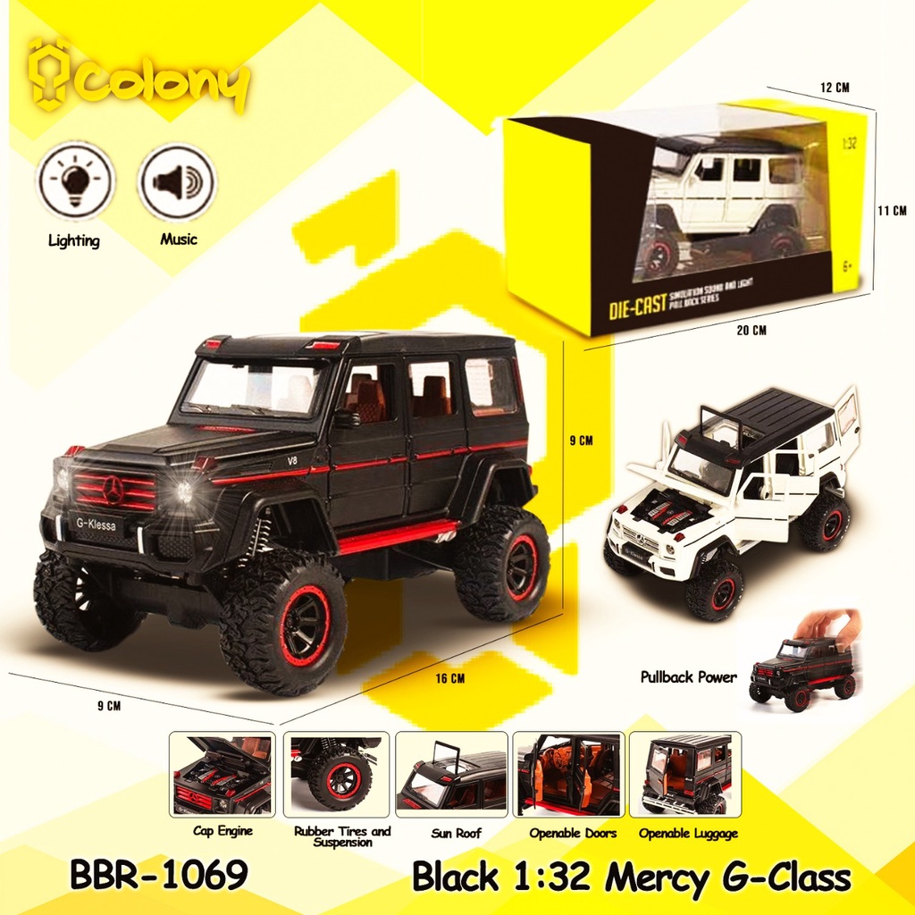 Jual BBR1069 Hitam Mercy G Class (Mainan Miniatur Mobil) | Shopee Indonesia