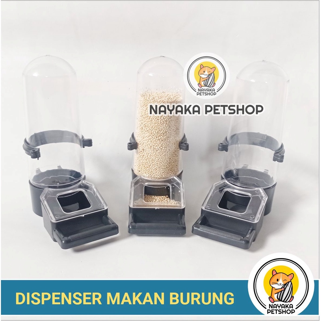 Jual Cepuk Dispenser Tabung Tempat Pakan Burung Wadah Minum Kenari Love ...