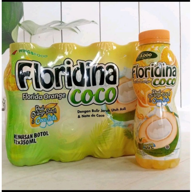 Jual 1 dus minum Floridina orange 350ml x 12s | Shopee Indonesia