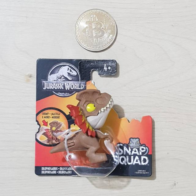 Jual Jurassic World Snap Squad Dilophosaurus Wave 5 New | Shopee Indonesia
