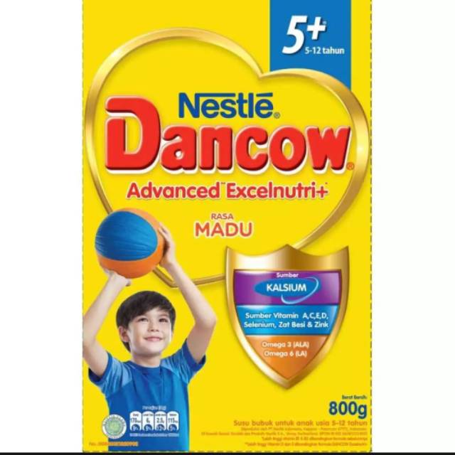 Jual Dancow 5+ rasa madu 800gr ( FREE ONGKIR JABODETABEK) | Shopee ...