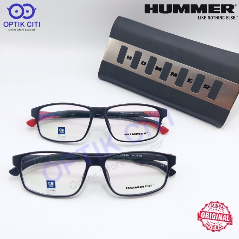 Jual FRAME KACAMATA PRIA SPORTY HUMMER H775 ORIGINAL | Shopee Indonesia
