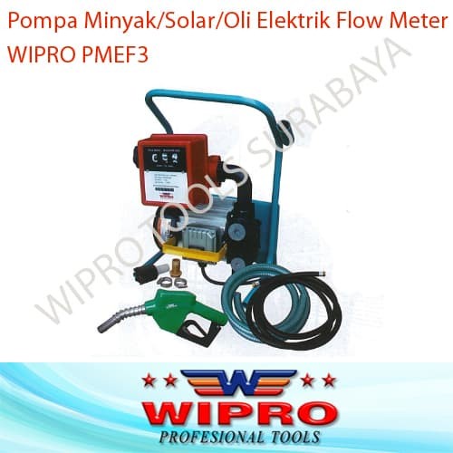 Jual Pompa Minyak Oli Solar Elektrik With Flow Meter WIPRO PMEF3 ...