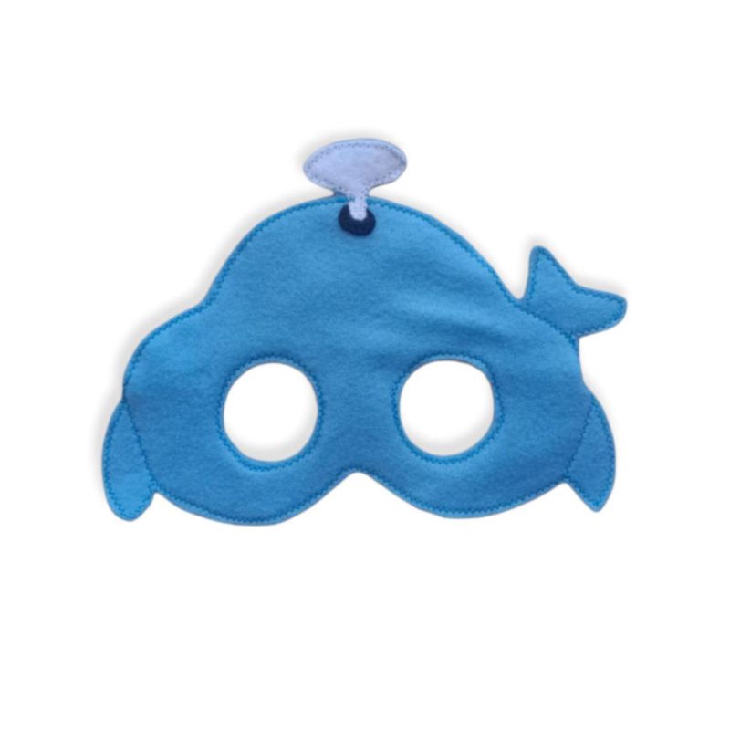 Jual Topeng Karakter Hewan Paus Laut Kostum Bermain Anak Animal Whale ...