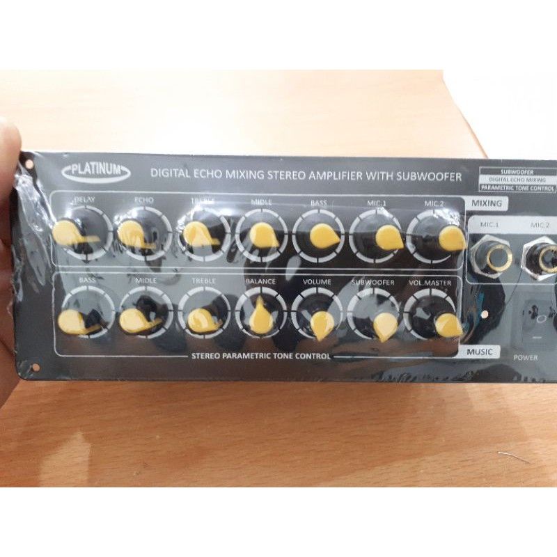 Jual DMS-207 PANEL, KIT TONE CONTROL STEREO ECHO MIXING PARAMETRIC ...