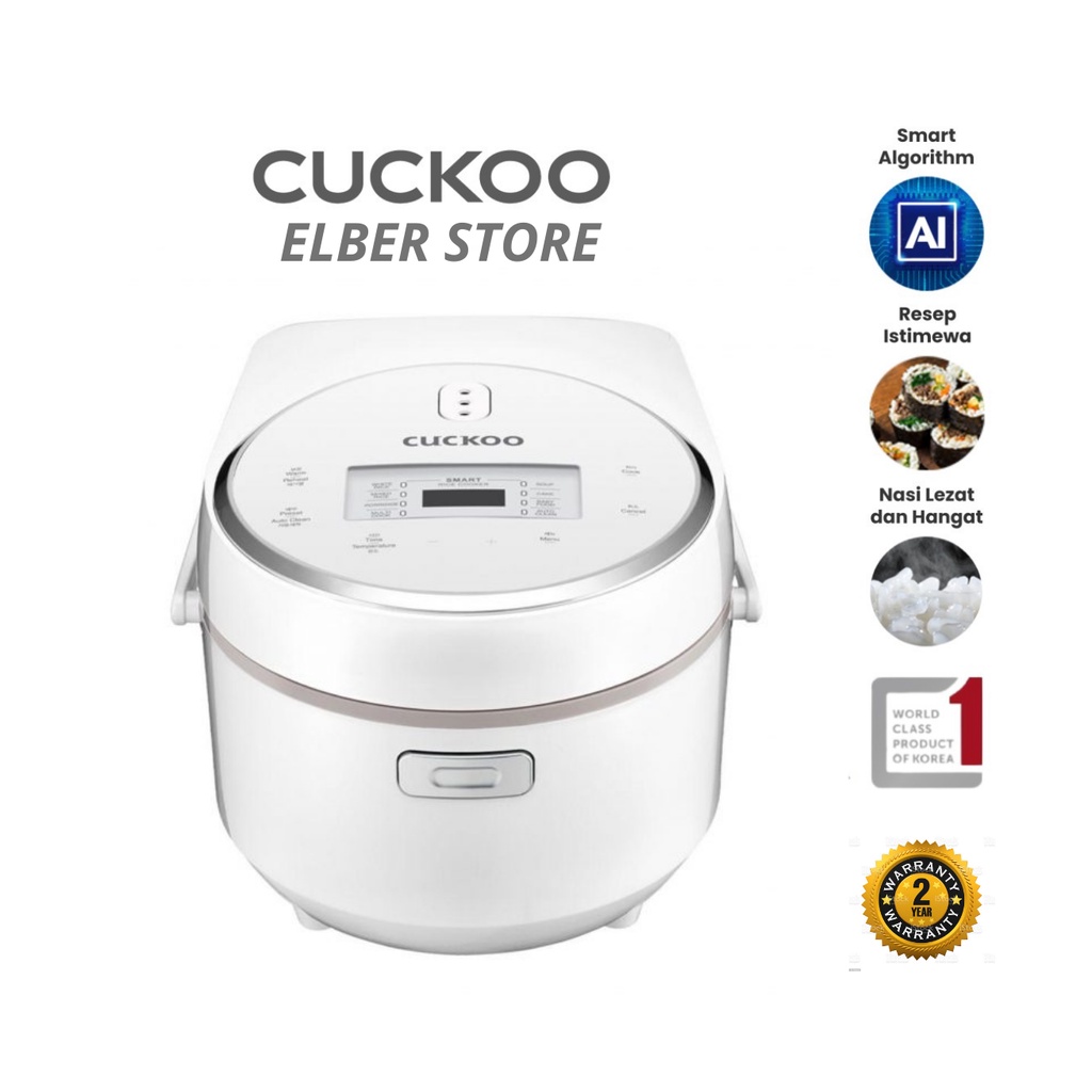 Jual Rice Cooker CUCKOO Digital Multifungsi Korea CR1020BK Rice Cooker ...