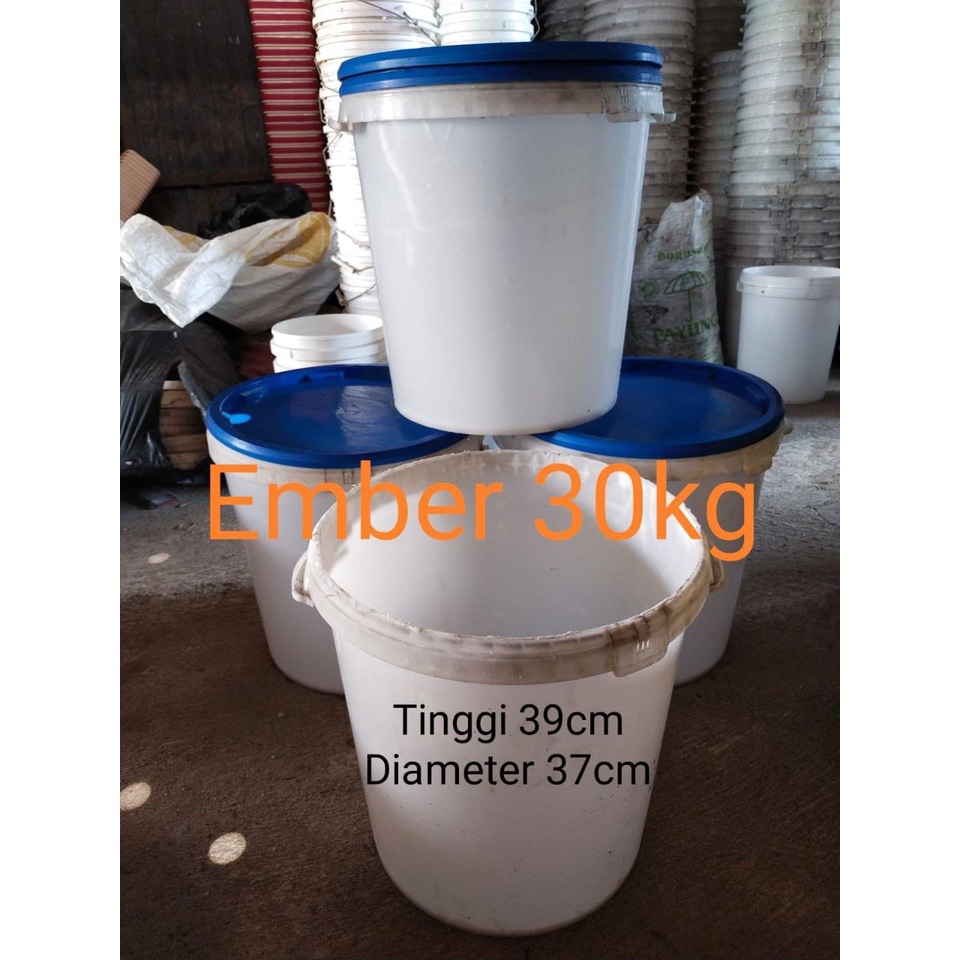 Jual Ember Bekas Cat 30kg / Ember Mandi Bekas Cat 30kg Ember Plastik ...