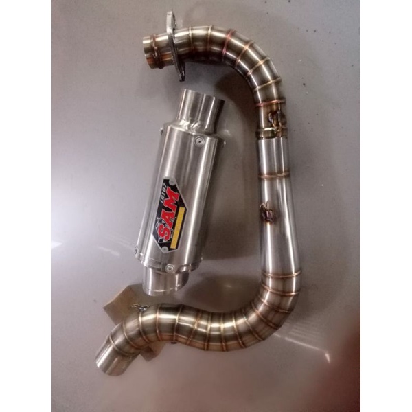 Jual knalpot kobra original SAM muffler,beat,vario150,miosporty,scopy ...
