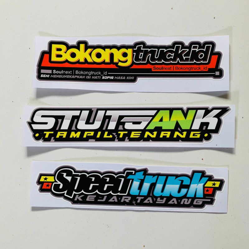 Jual CUTTING STICKER TRUCK | REBECCA | STIKER CUTTING | CUTTING STICKER ...