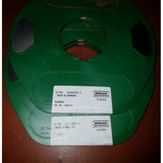 Jual WIKUS DIAMANT Band Saw Blade 30.50 Meter x 6 mm x 0.65 mm x 18 Zpz ...