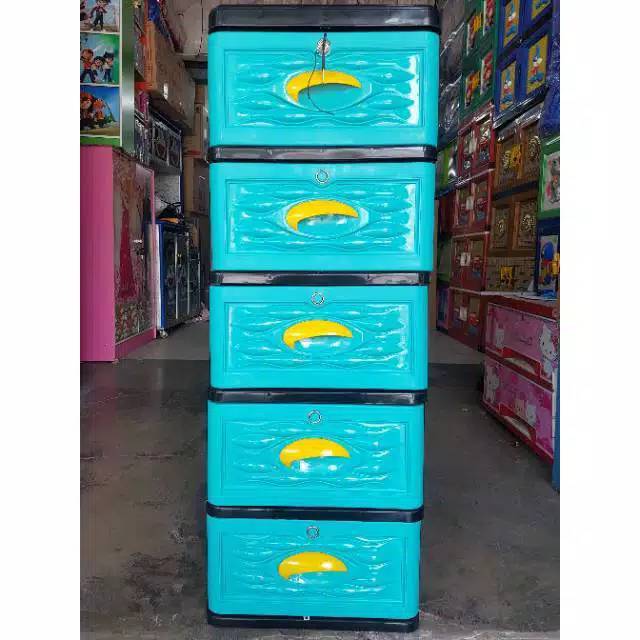 Jual LEMARI PLASTIK 5 SUSUN RAK LACI LACI BCBC STB 5 LACI LEMARI ...