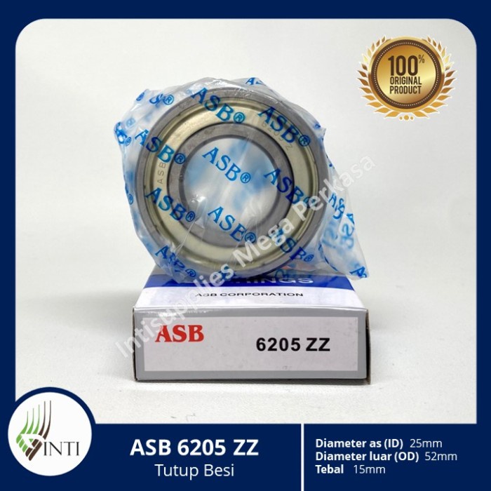 Jual Bearing ASB 6205 ZZ Original Laher | Shopee Indonesia