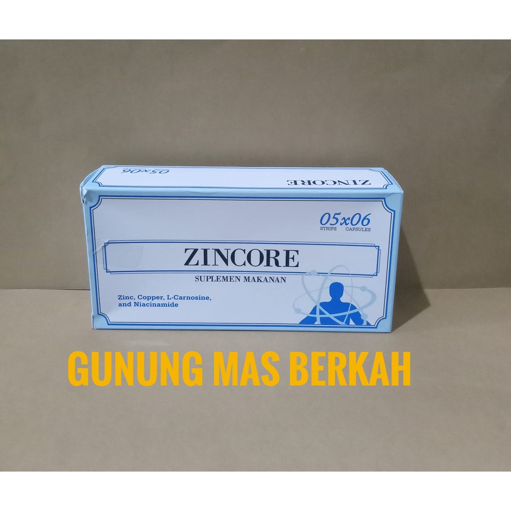Jual ZINCORE KAPSUL Zinkore Zincore Kapsul zincore kapsul - Suplement ...