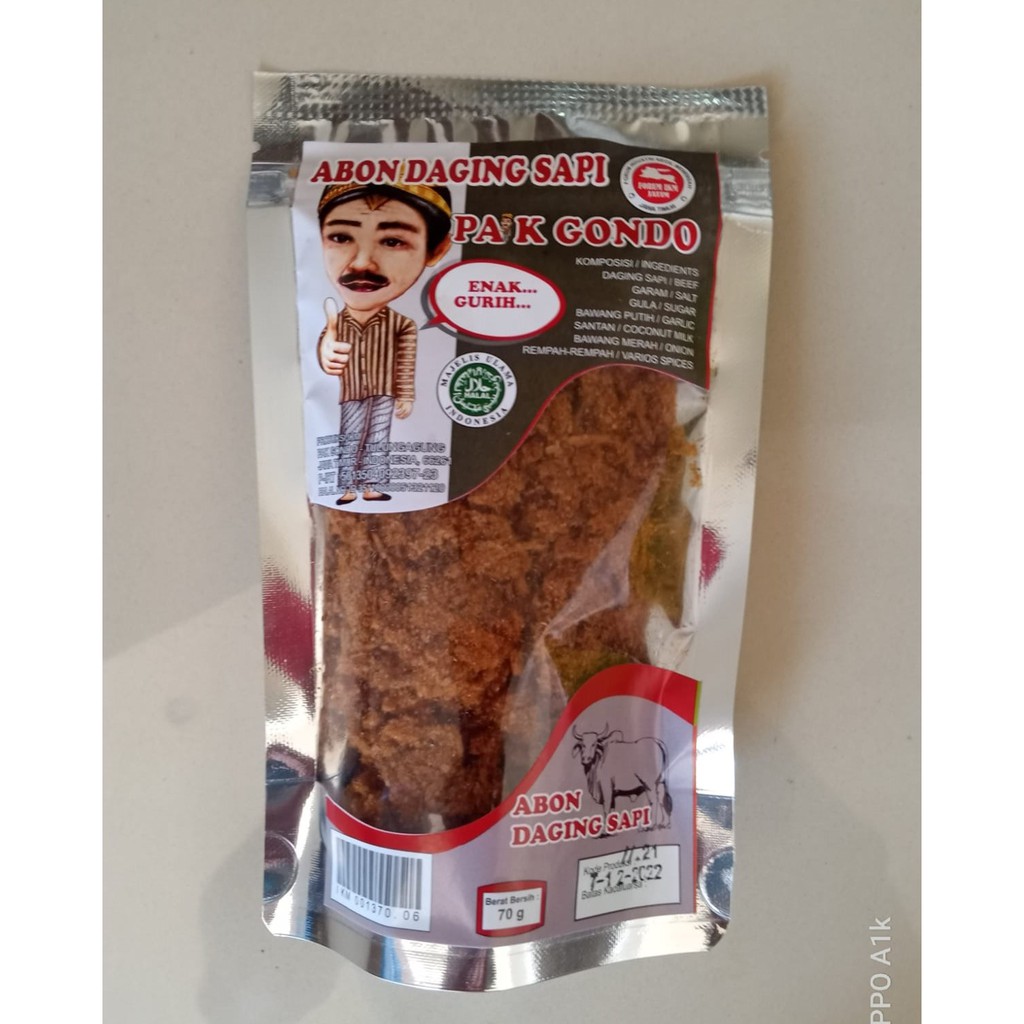 Jual ABON DAGING SAPI PAK GONDO | Shopee Indonesia