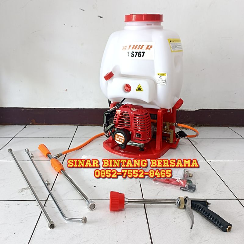 Jual Mesin Sprayer Tiger 2 Tak Komplit 3 Stik Multifungsi Kapasitas 15 Liter | Shopee Indonesia