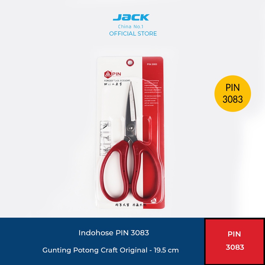 Jual PIN 3083 Gunting Potong Craft Original - 19.5 cm | Shopee Indonesia