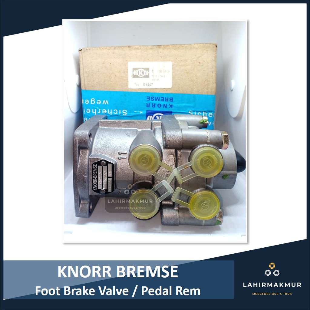 Jual Foot Brake/Pedal Rem Valve Knorr Bremse Bis Mercy/Mercedez ...
